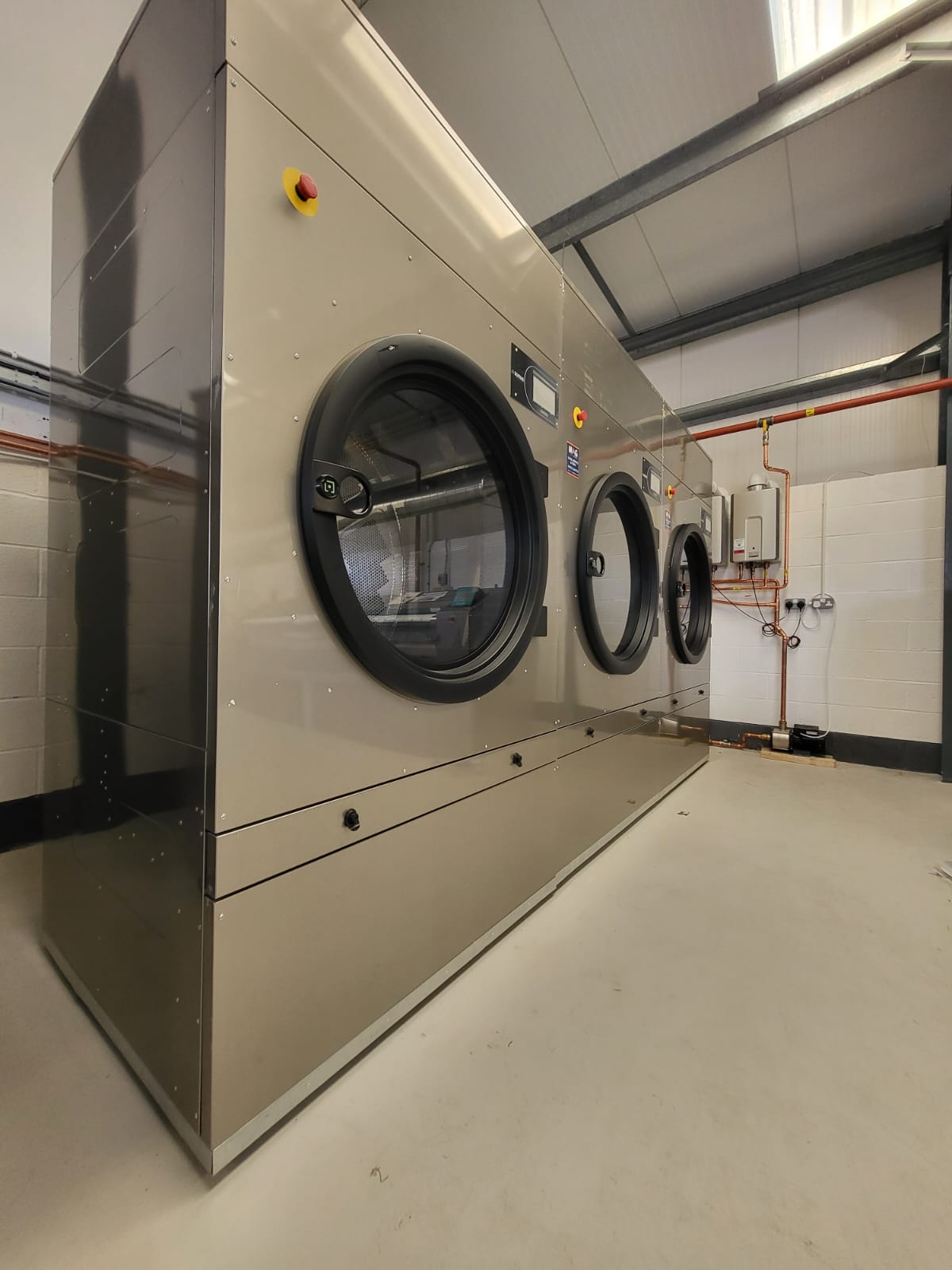 EXCLUSIVE UK DEALER FOR DOMUS LAUNDRY EQUIPMENT