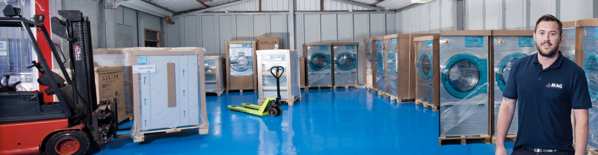 From service engineers to nationwide laundry suppliers.