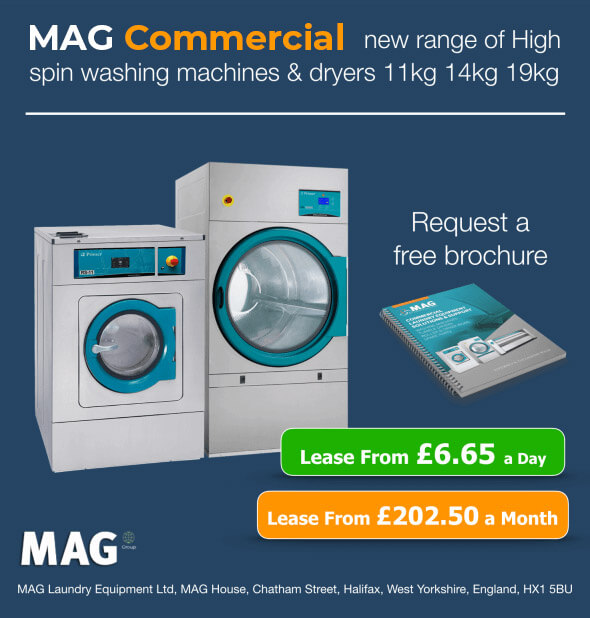 Rent Commercial Laundry Equipment | Washing Machines £99