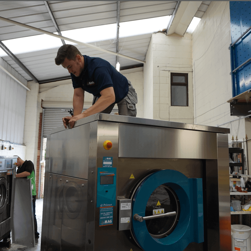 MAG Laundry Equipment | Laundry equipment delivery images