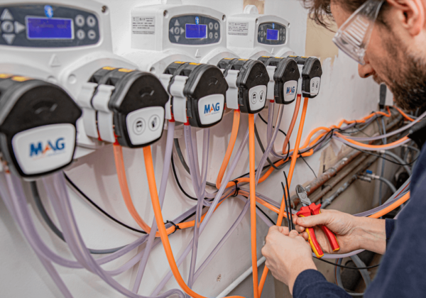 MAG Detergents - commercial laundry chemicals auto dosing